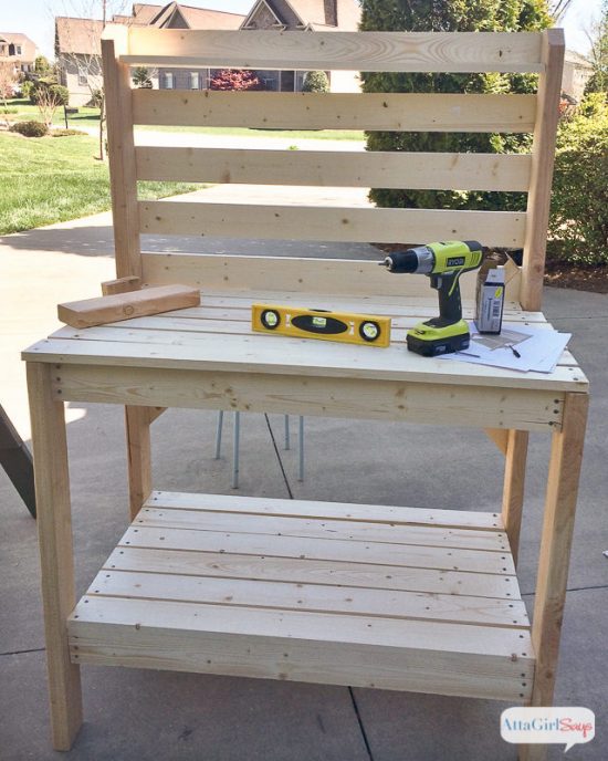 18 DIY Potting Benches You'll Want to Show Off • The Garden Glove