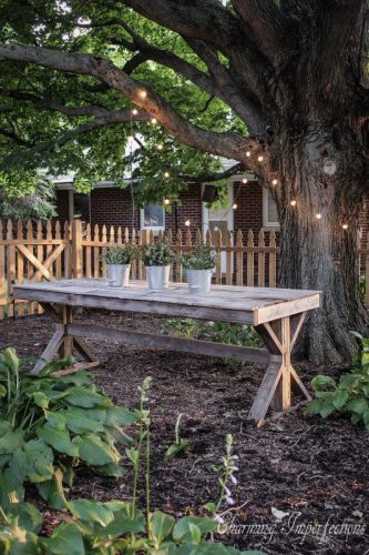 DIY Outdoor Dining Table Ideas & Projects • The Garden Glove