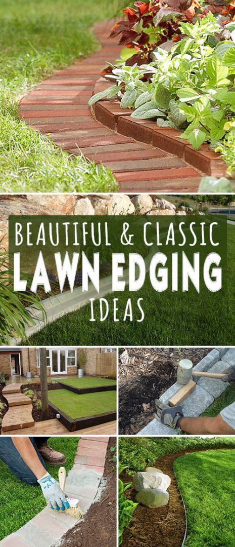 Beautiful & Classic Lawn Edging Ideas • The Garden Glove