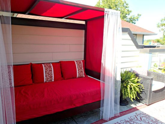 DIY Outdoor Cabanas - Add a Little "Resort" to Your Backyard! • The ...
