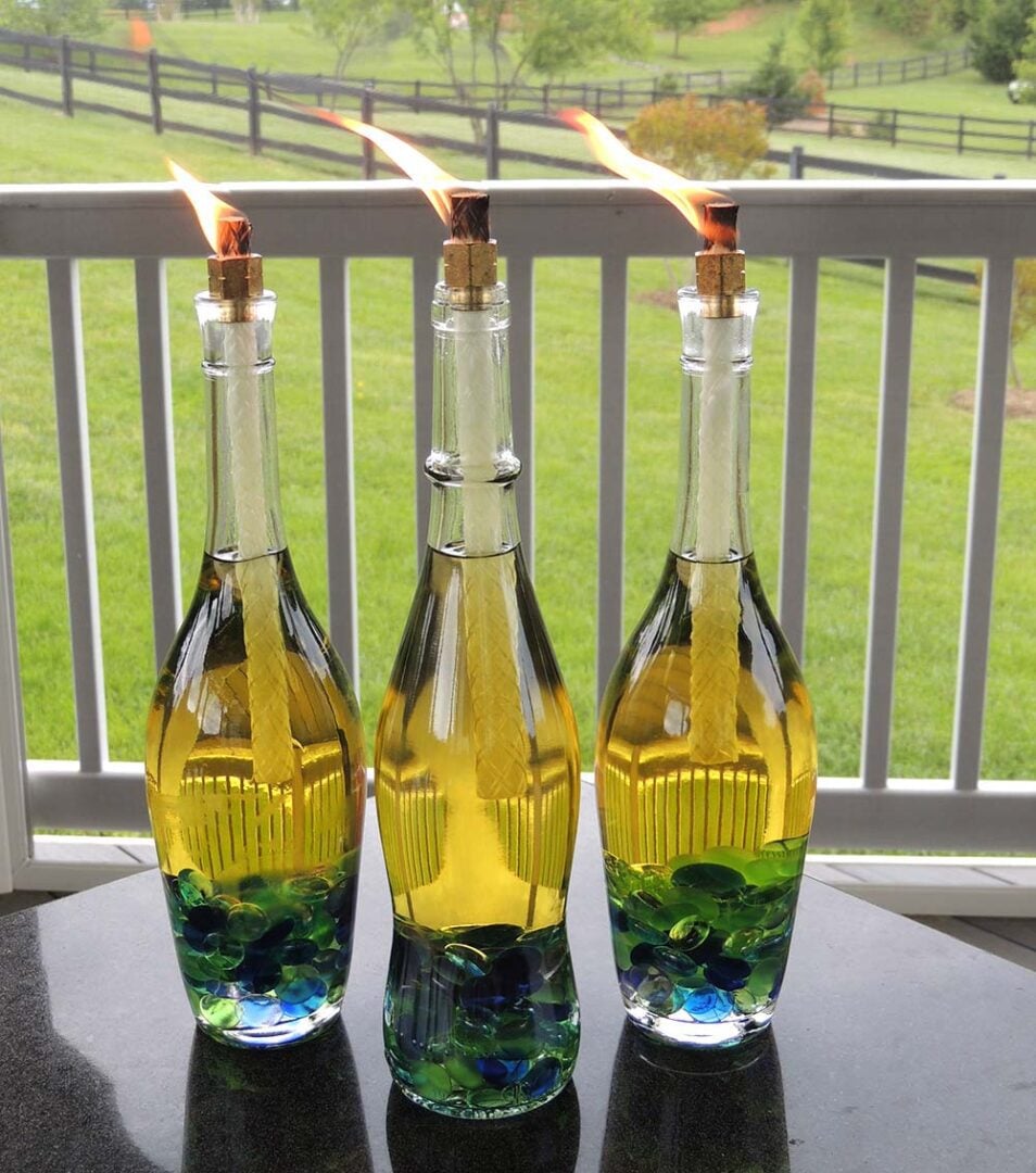 DIY Tiki Torches - Light Your Garden! • The Garden Glove