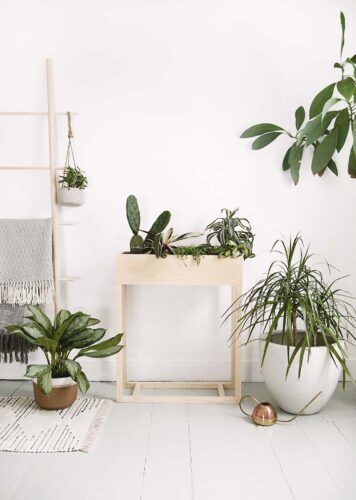 13 Cool & Creative DIY Plant Stand Ideas! • The Garden Glove