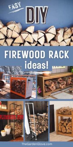 20 Super Easy DIY Firewood Racks • The Garden Glove