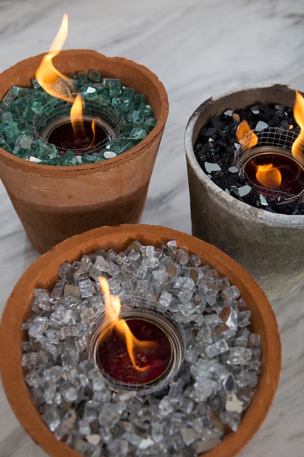 DIY Tabletop Fire Bowls & Fire Pits • The Garden Glove